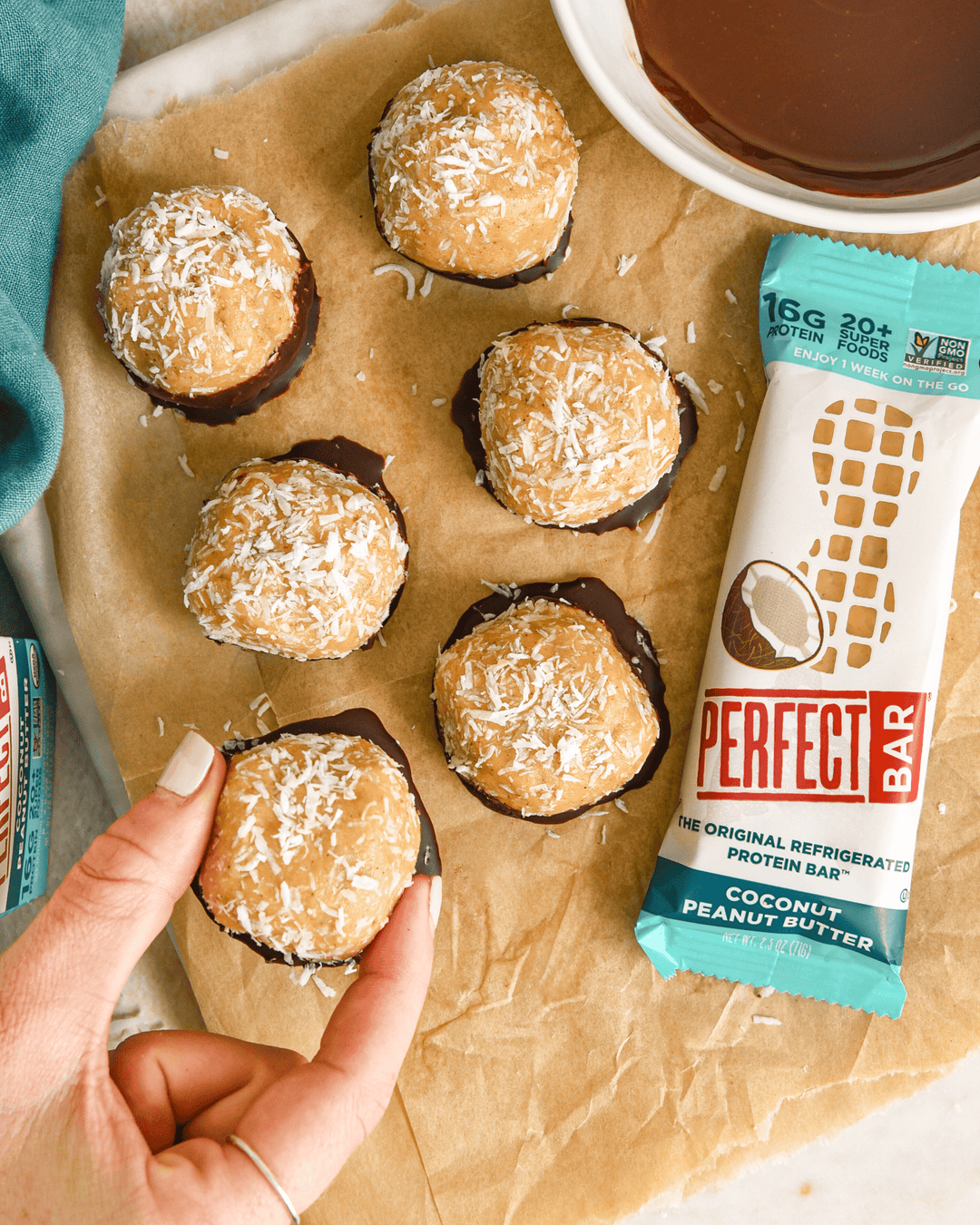 Delicious Coconut Peanut Butter Perfect Bar Macaroon Recipe – Perfect ...