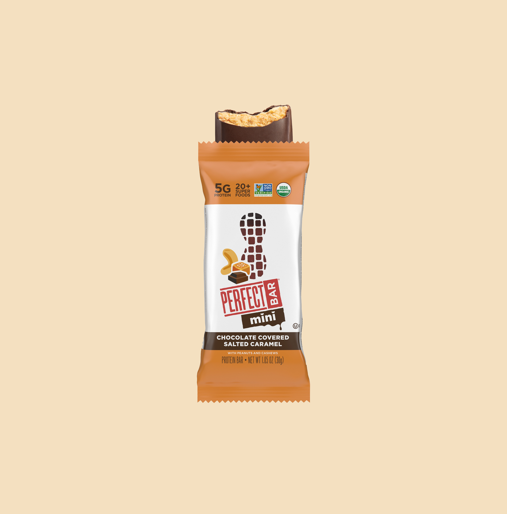 Chocolate Covered Salted Caramel - Mini Size – Perfect Snacks