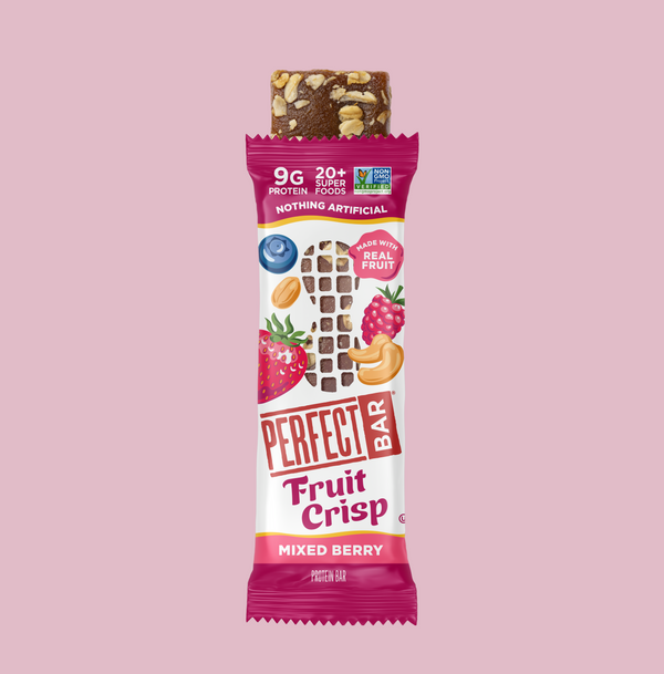 Crispy Peanut Butter and Berry Layers Perfect Bar – Perfect Snacks