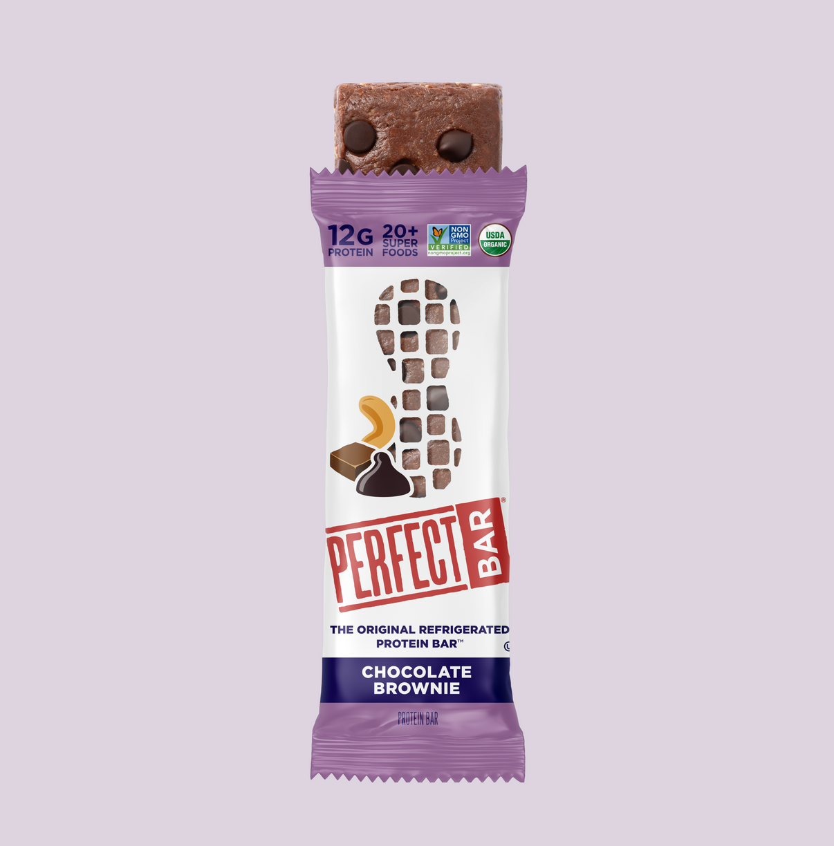 Chocolate Brownie Protein Bar | Perfect Snacks