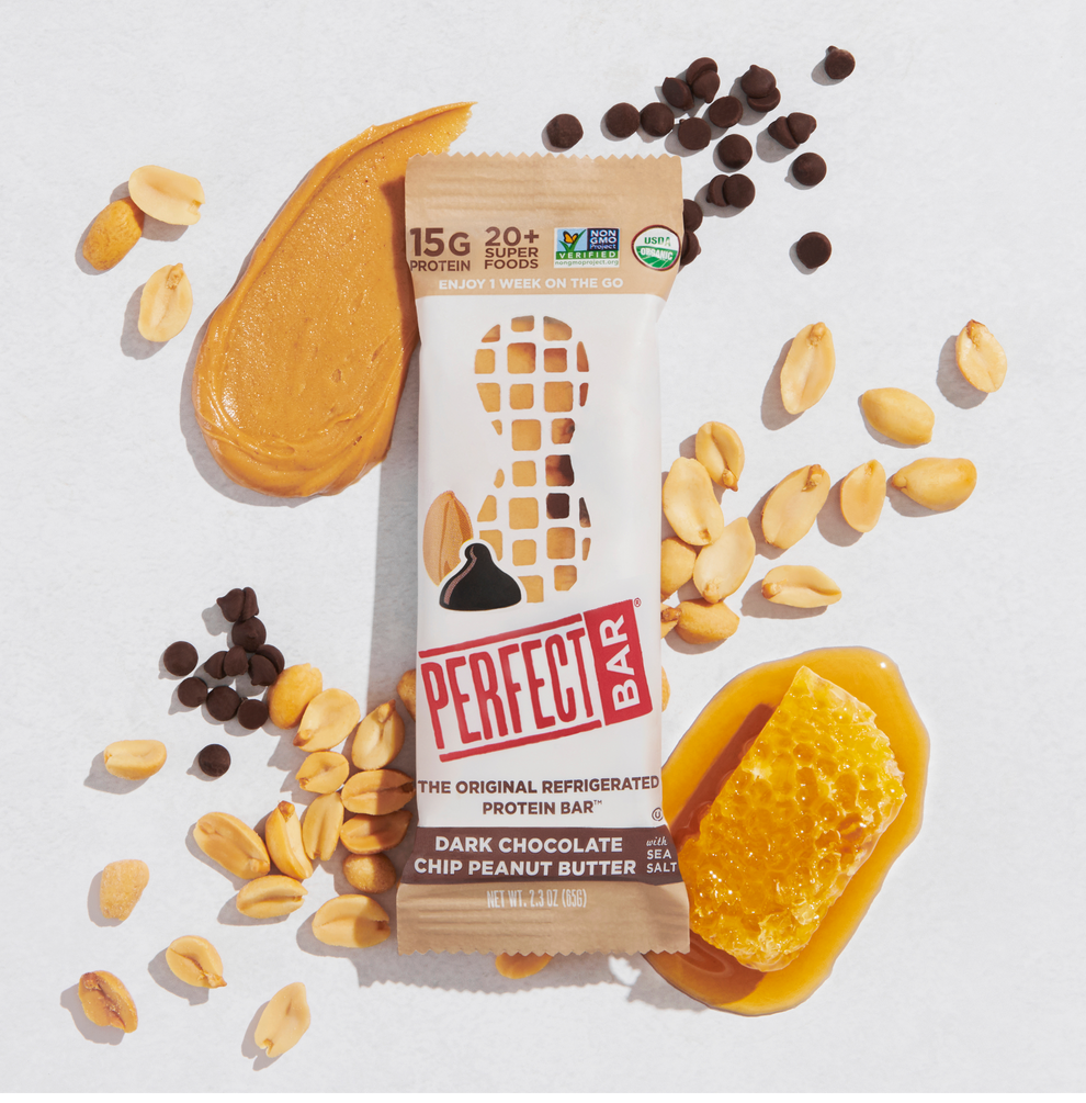 Dark Chocolate Chip Peanut Butter Perfect Bar – Perfect Snacks