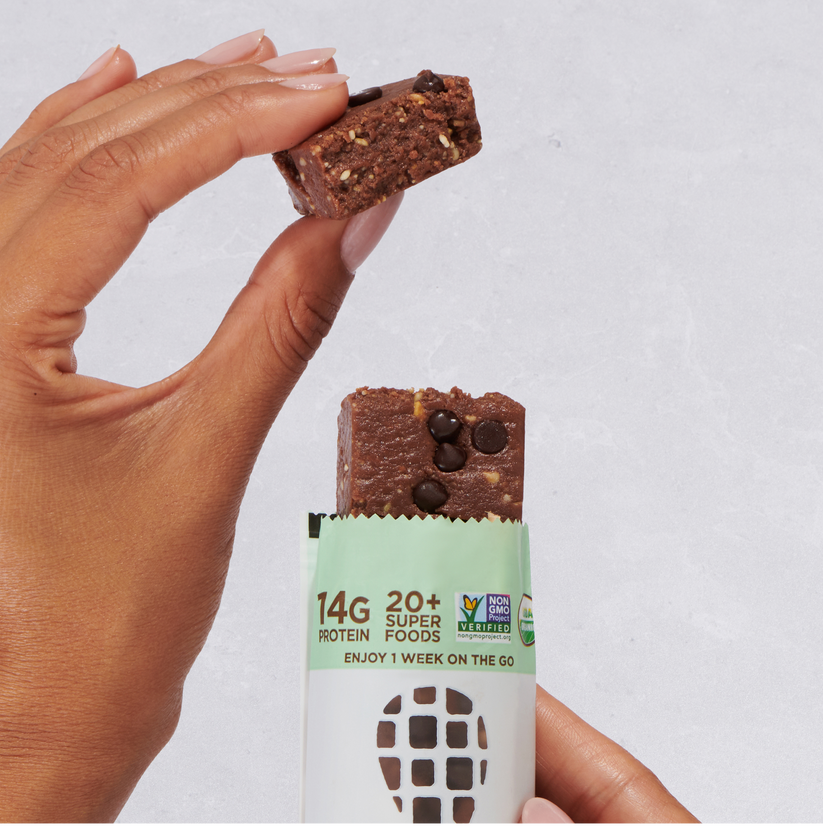 Mint Chocolate Protein Bars | Perfect Snacks